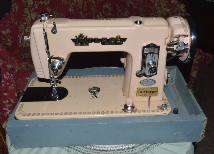 Restoration of a “Pink Atlas” Precision Straight Stitch Sewing Machine ...