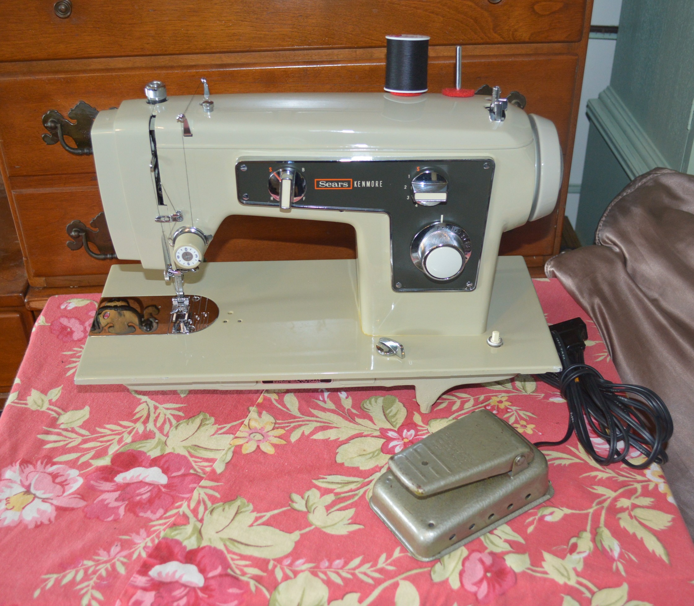 Restoration of a Vintage 1969 Kenmore 158.13033 Sewing Machine ...