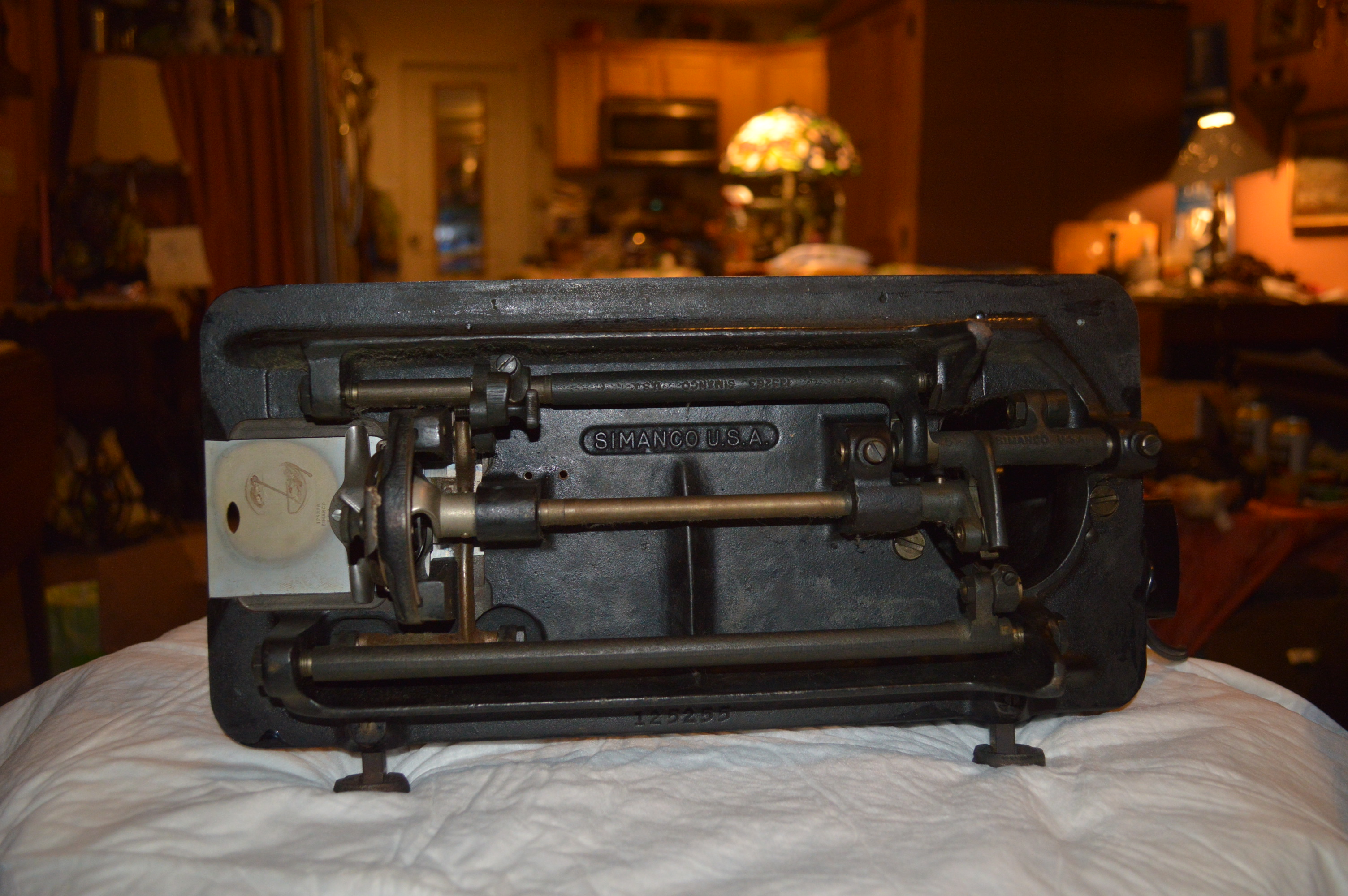 Restoration of a Vintage 1956 Singer Model 15-75 Sewing Machine ...