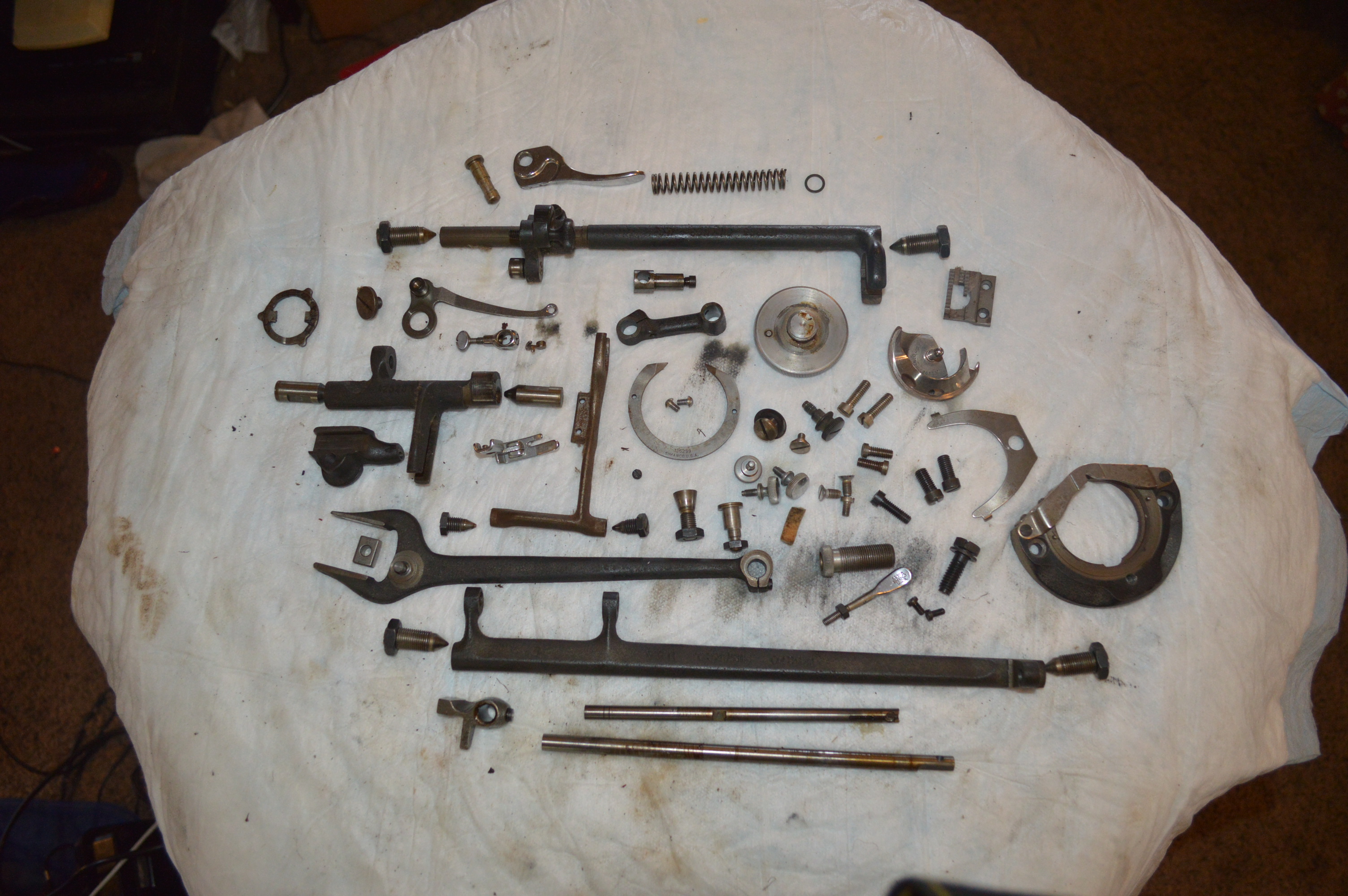 Restoration of a Vintage 1956 Singer Model 15-75 Sewing Machine ...