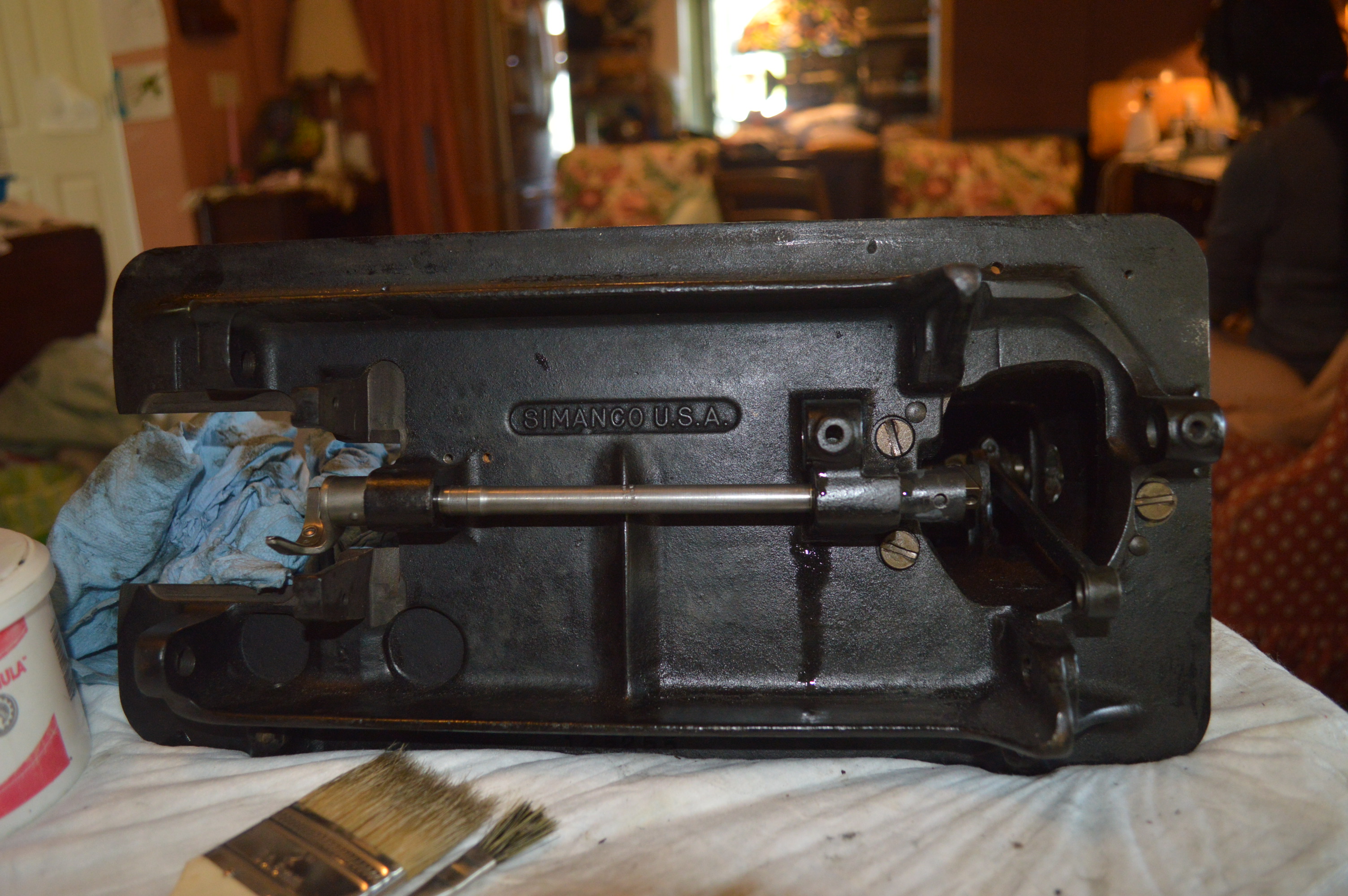 Restoration of a Vintage 1956 Singer Model 15-75 Sewing Machine ...
