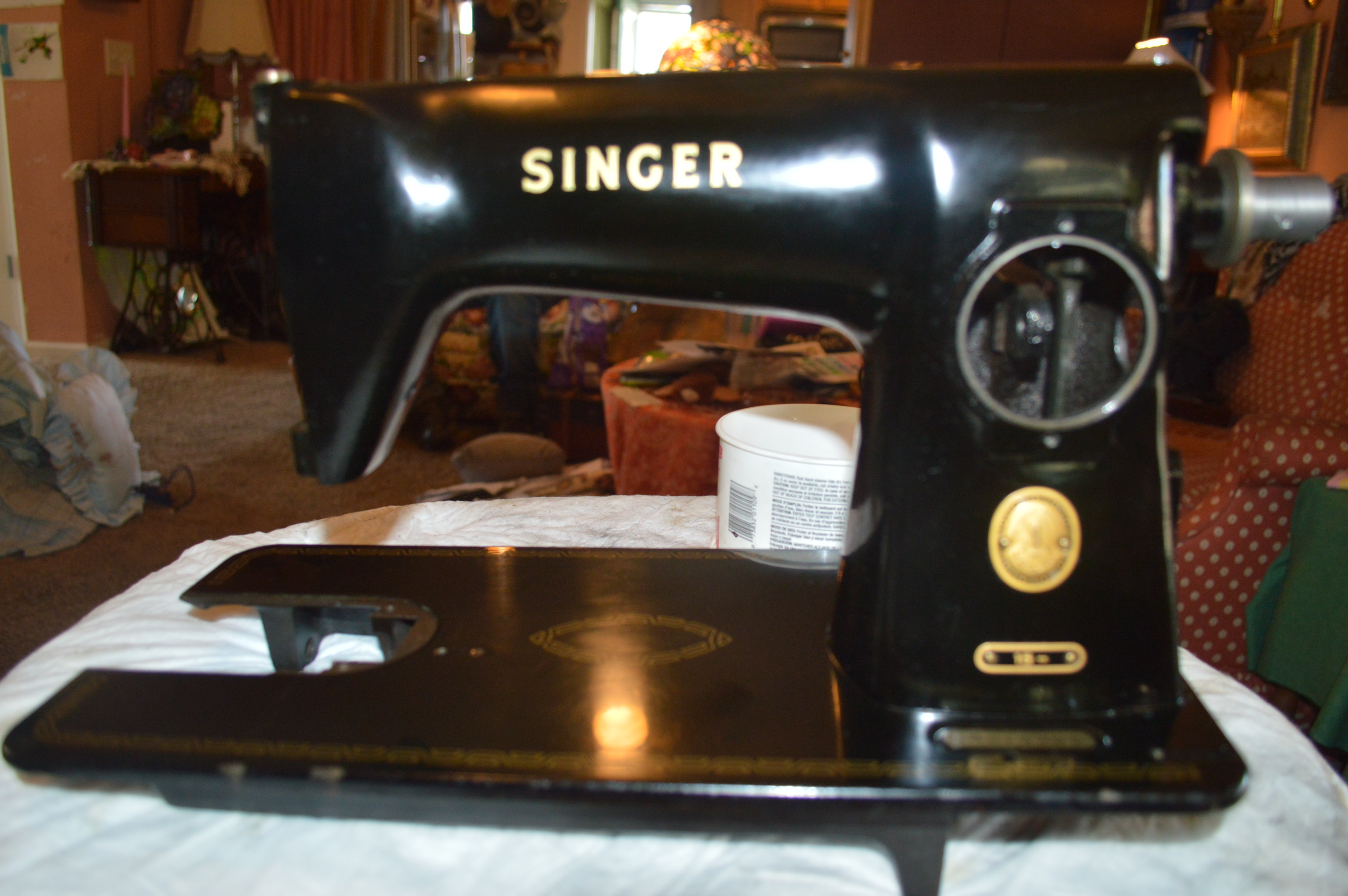 Restoration of a Vintage 1956 Singer Model 15-75 Sewing Machine ...