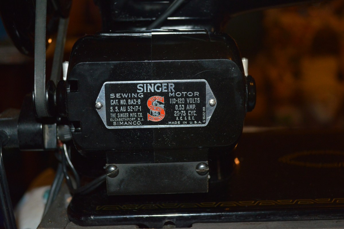 A Tutorial – Vintage Singer External Motors … Do They Use Grease, Or Do ...
