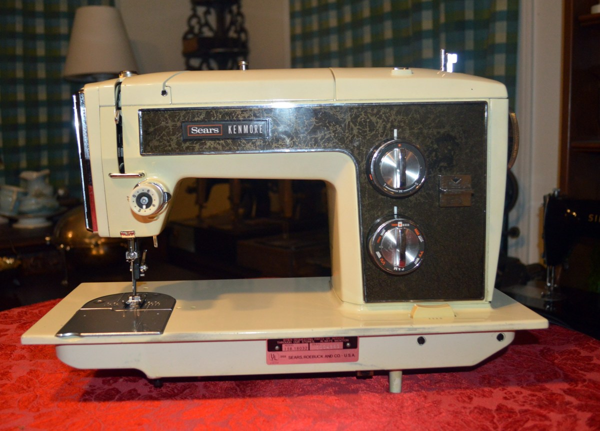 Restoration of a Vintage 1973 Kenmore Model 158.18032 Sewing Machine ...