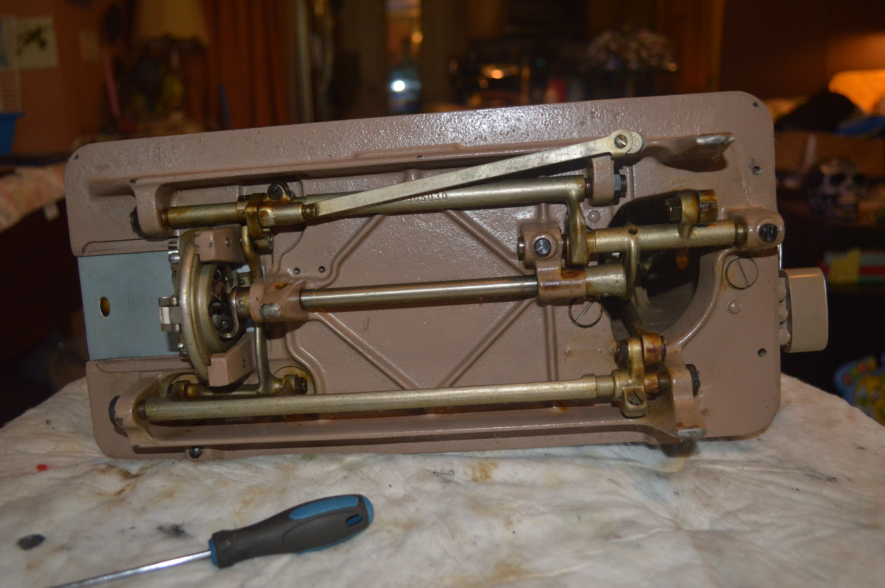 Restoration of a Vintage Singer Model 191U – Professionally Restored ...