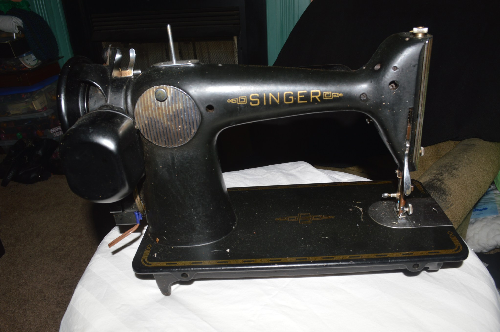 Restoration of a 1948 Vintage Singer Model 201-2 Sewing Machine ...
