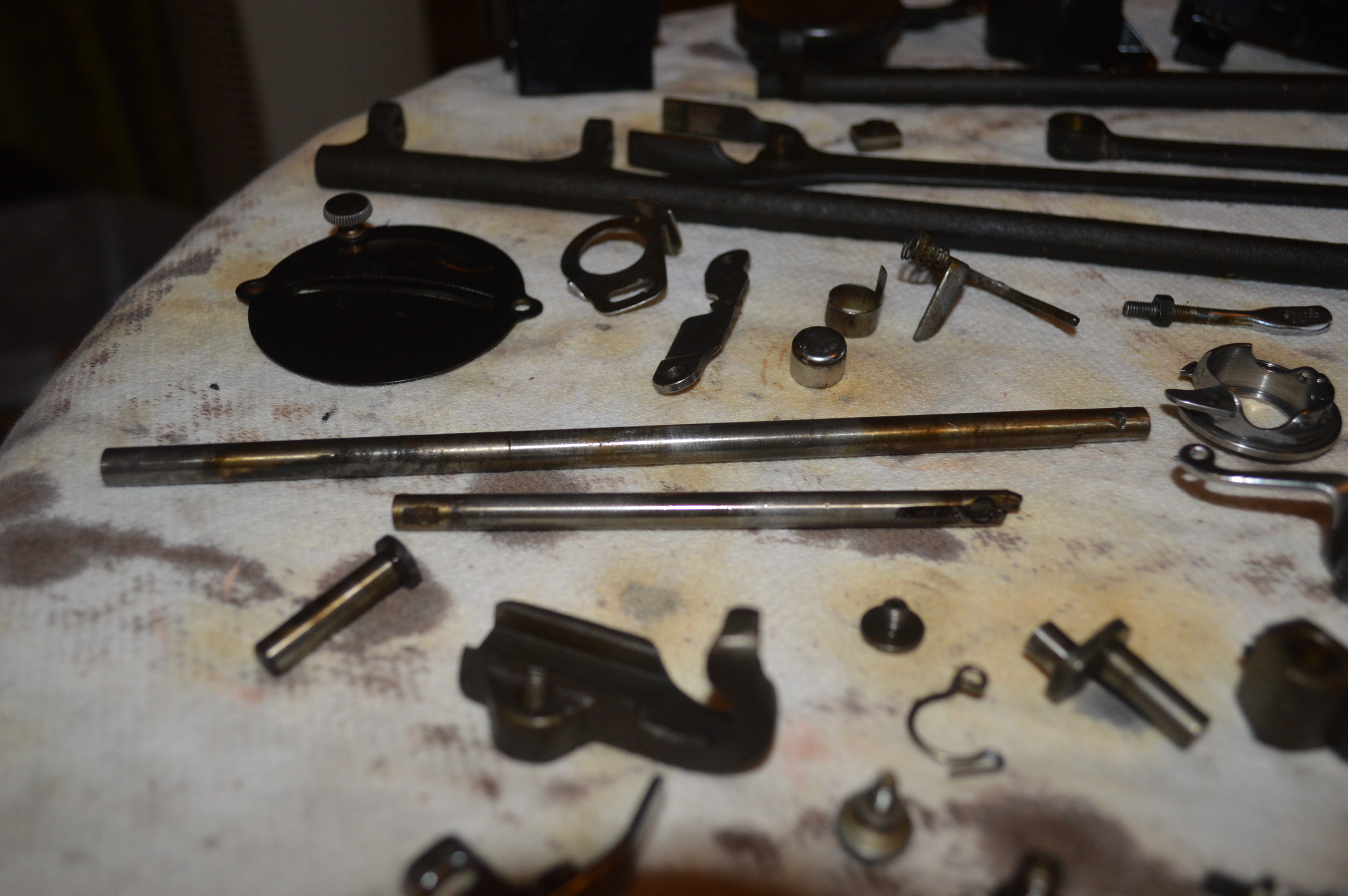 Restoration of a 1948 Vintage Singer Model 201-2 Sewing Machine ...