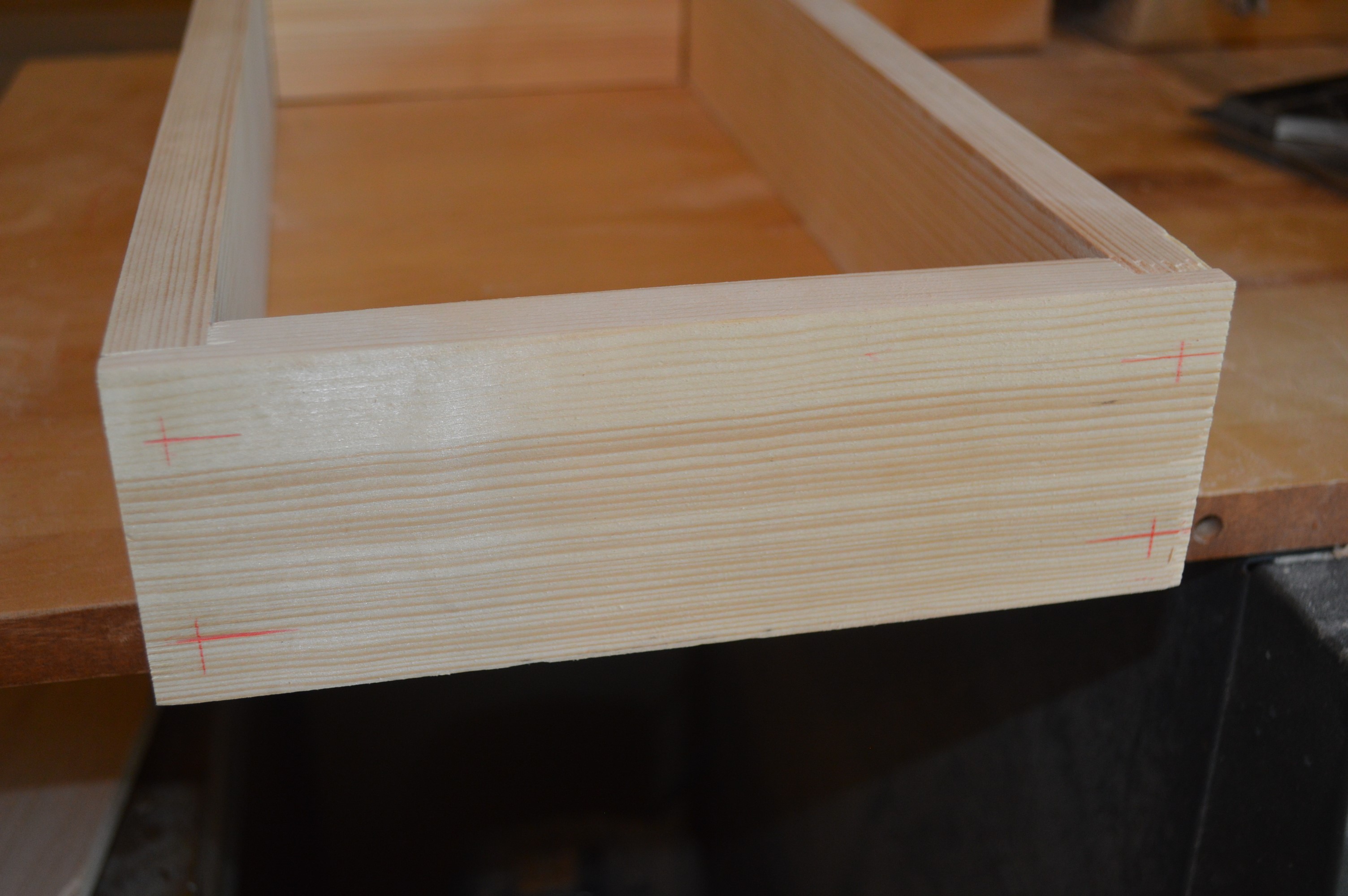 Building a Craftsman Quality Select Pine Sewing Machine Base for a Full ...