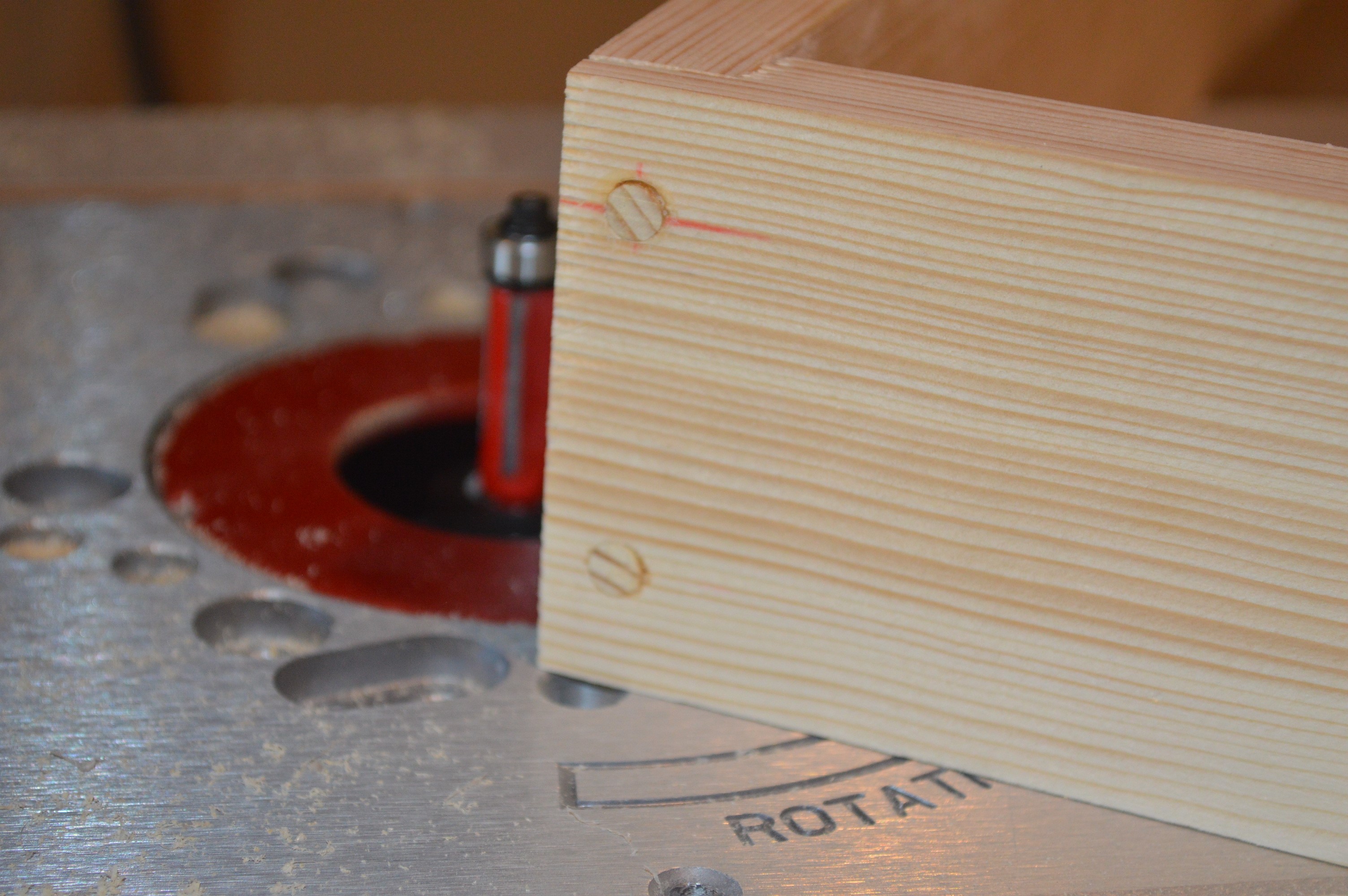 Building a Craftsman Quality Select Pine Sewing Machine Base for a Full ...