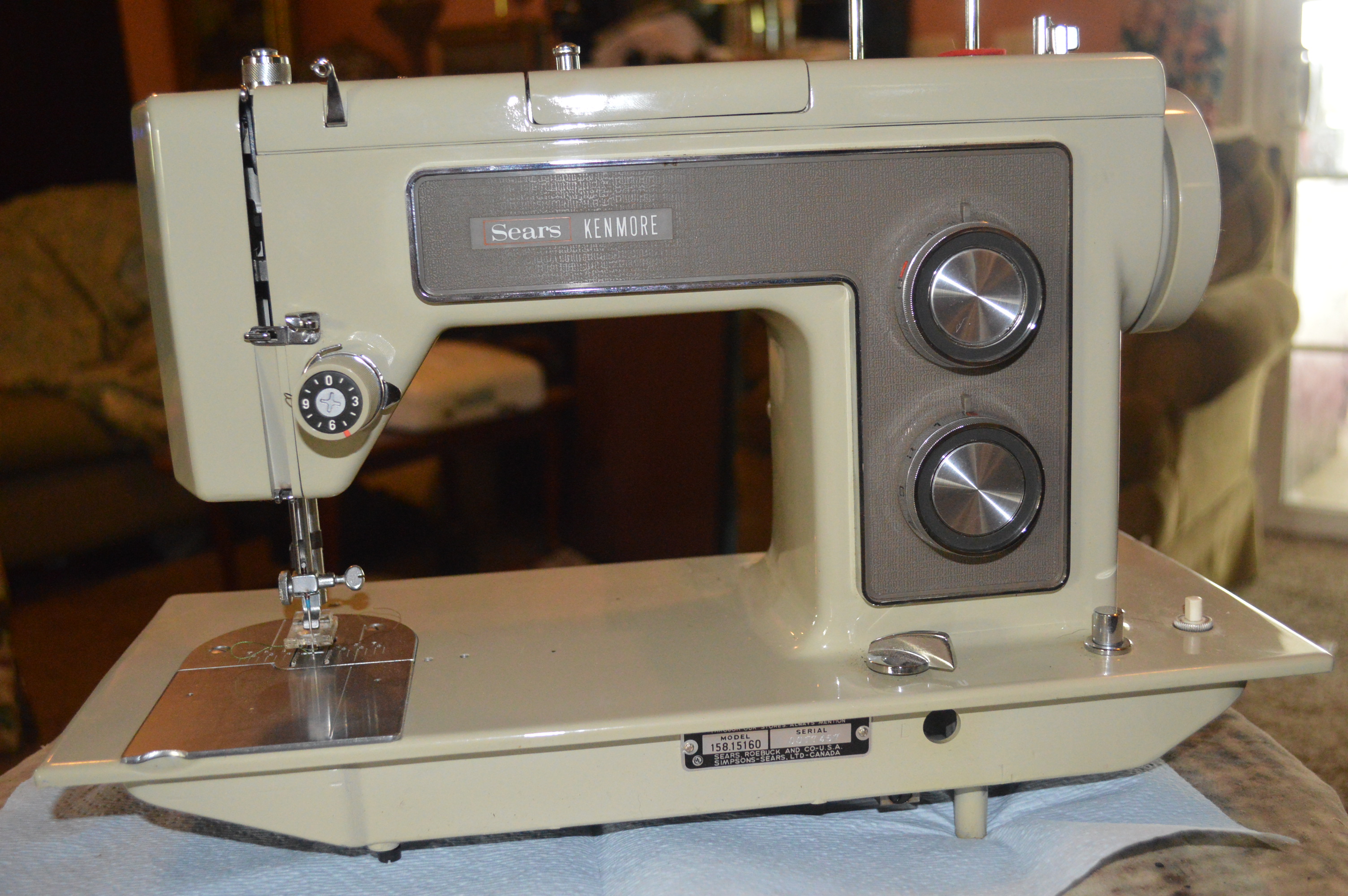 Restoration of a 1970/71 (or is it a 1977) Vintage Kenmore Model 158. ...