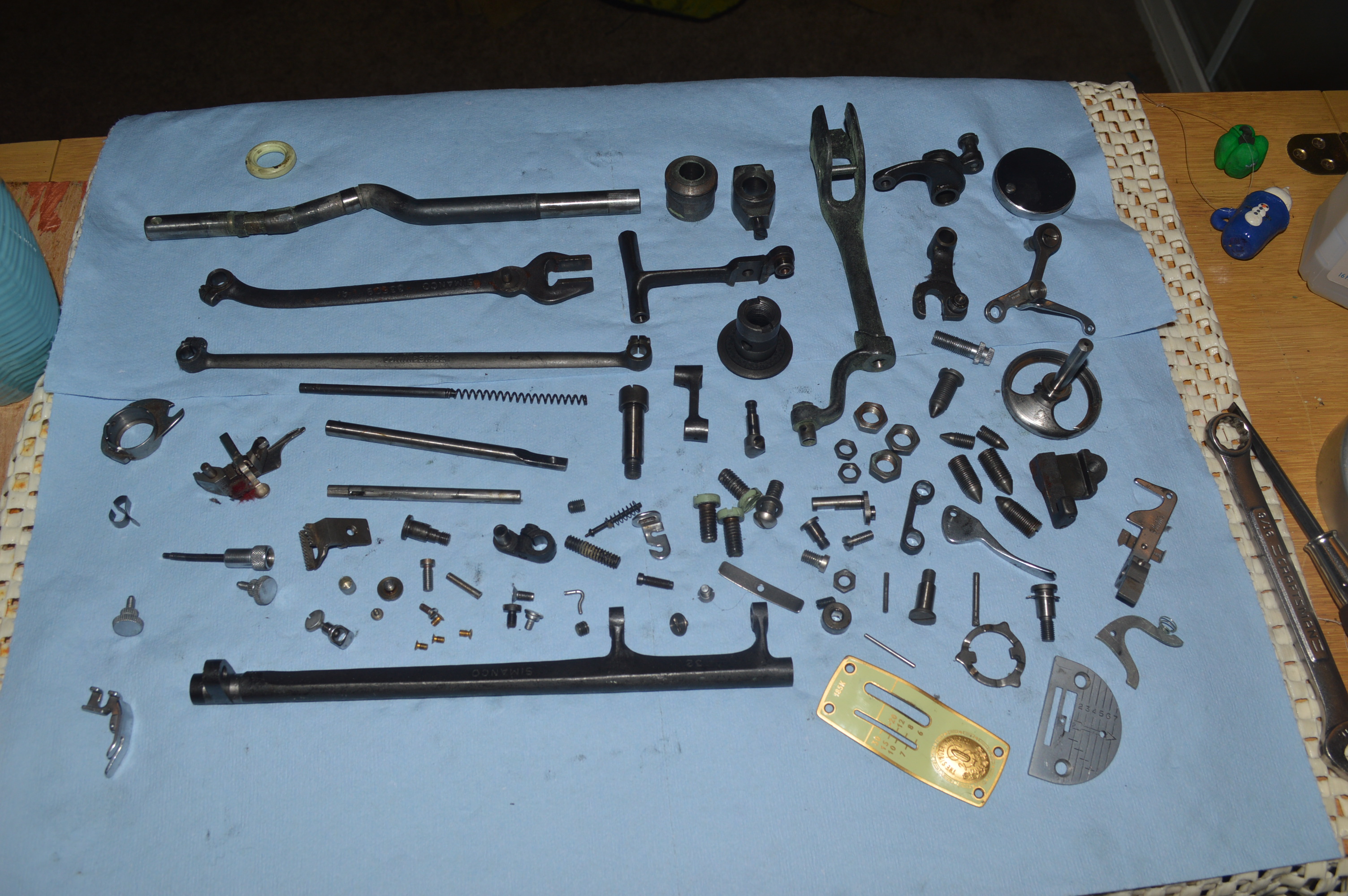 Restoration of a 1958 Vintage Singer 185K Sewing Machine ...