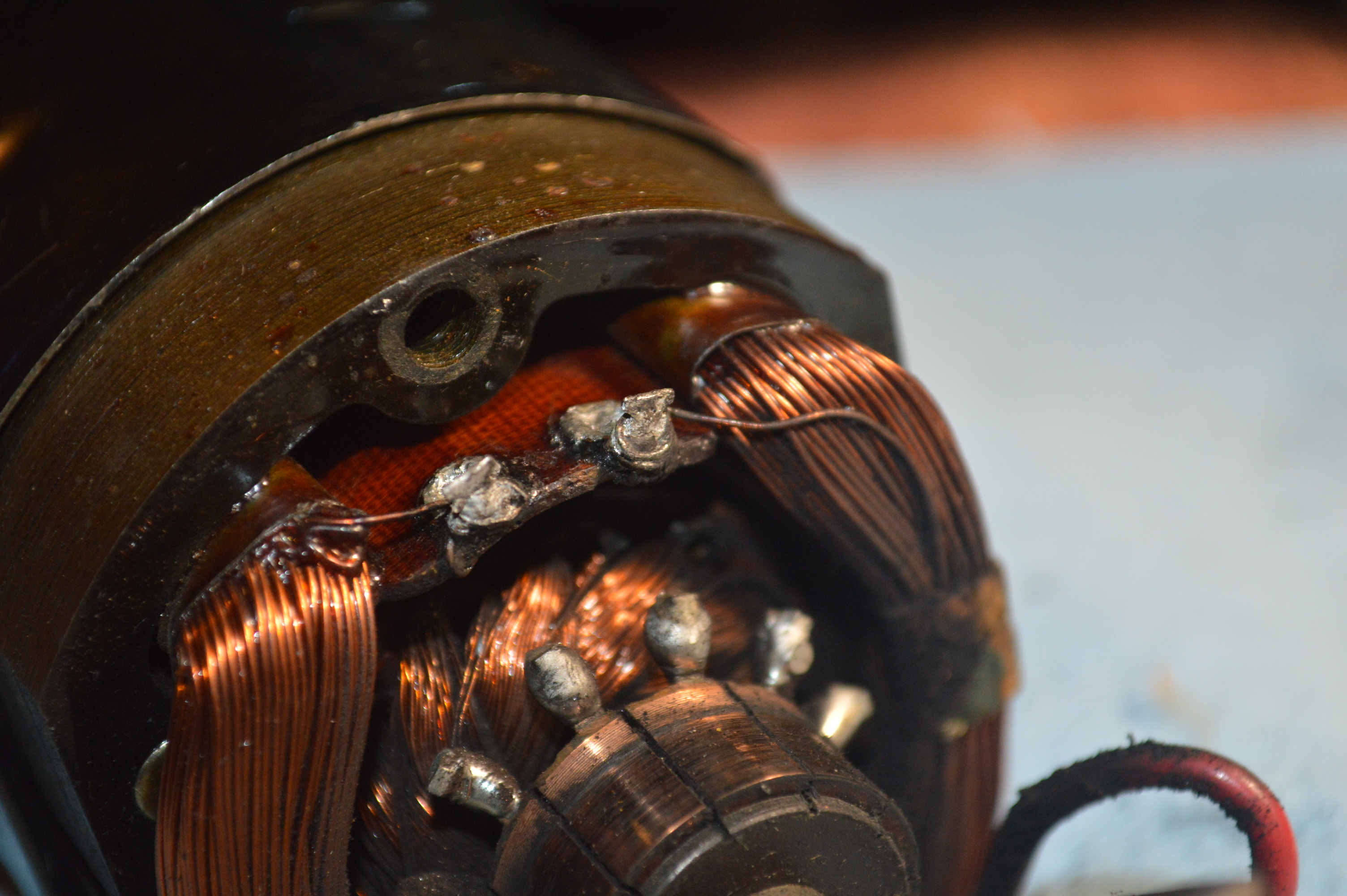 A Tutorial – Restoring a Vintage Sewing Machine Motor – Professionally ...