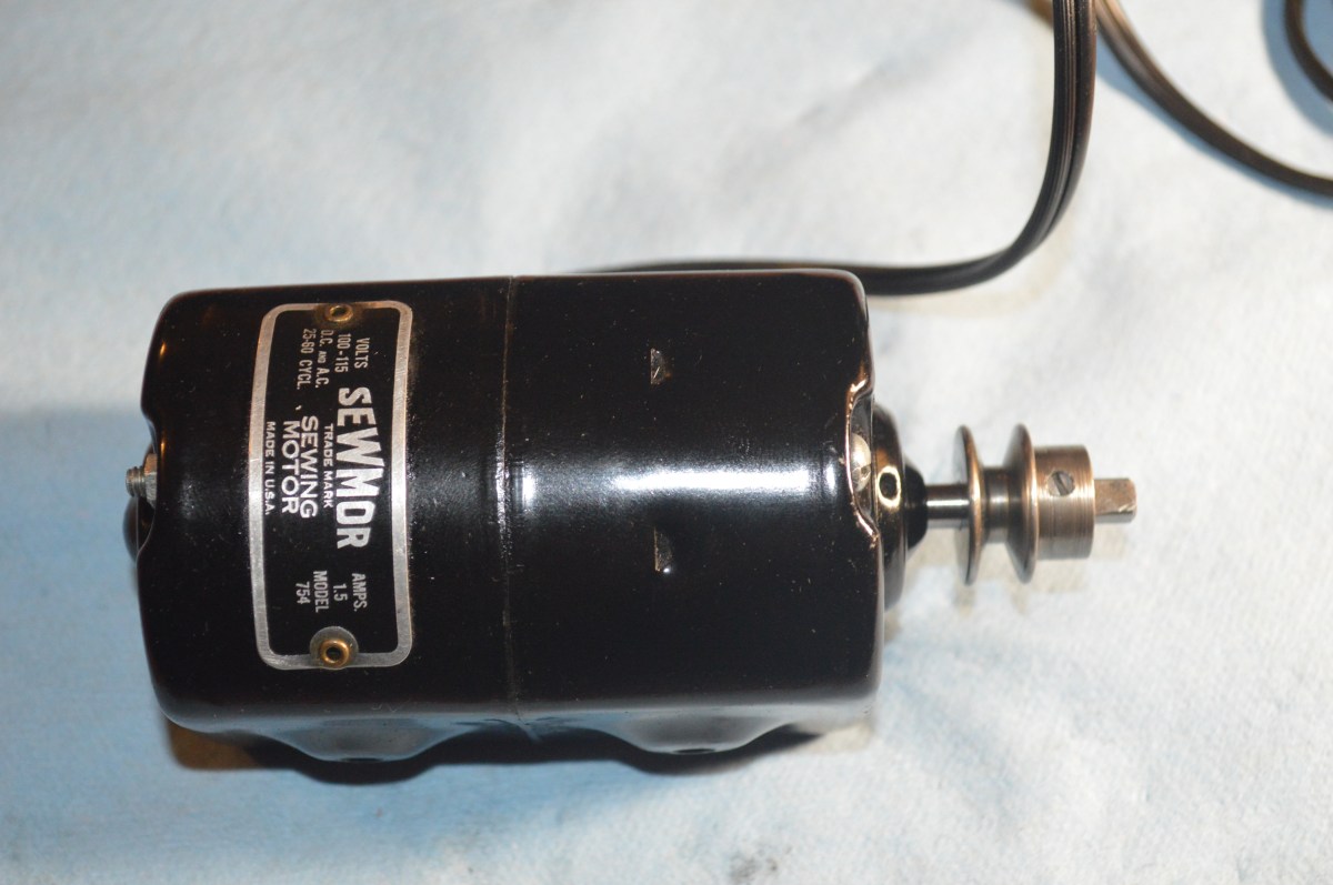 A Tutorial – Restoring a Vintage Sewing Machine Motor – Professionally ...