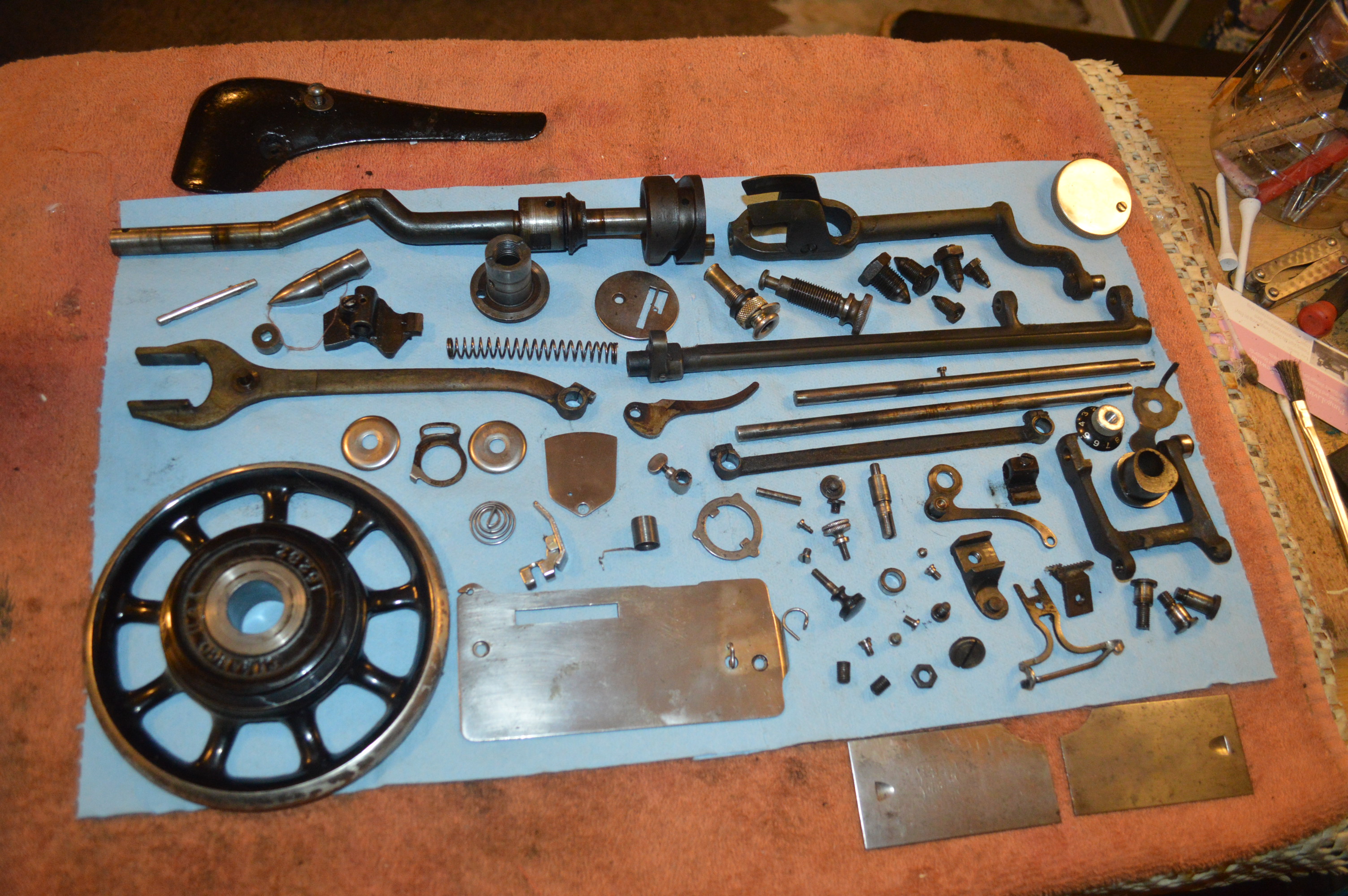 Restoration of a “Very Early” Singer Model 28 Sewing Machine – Carole’s ...