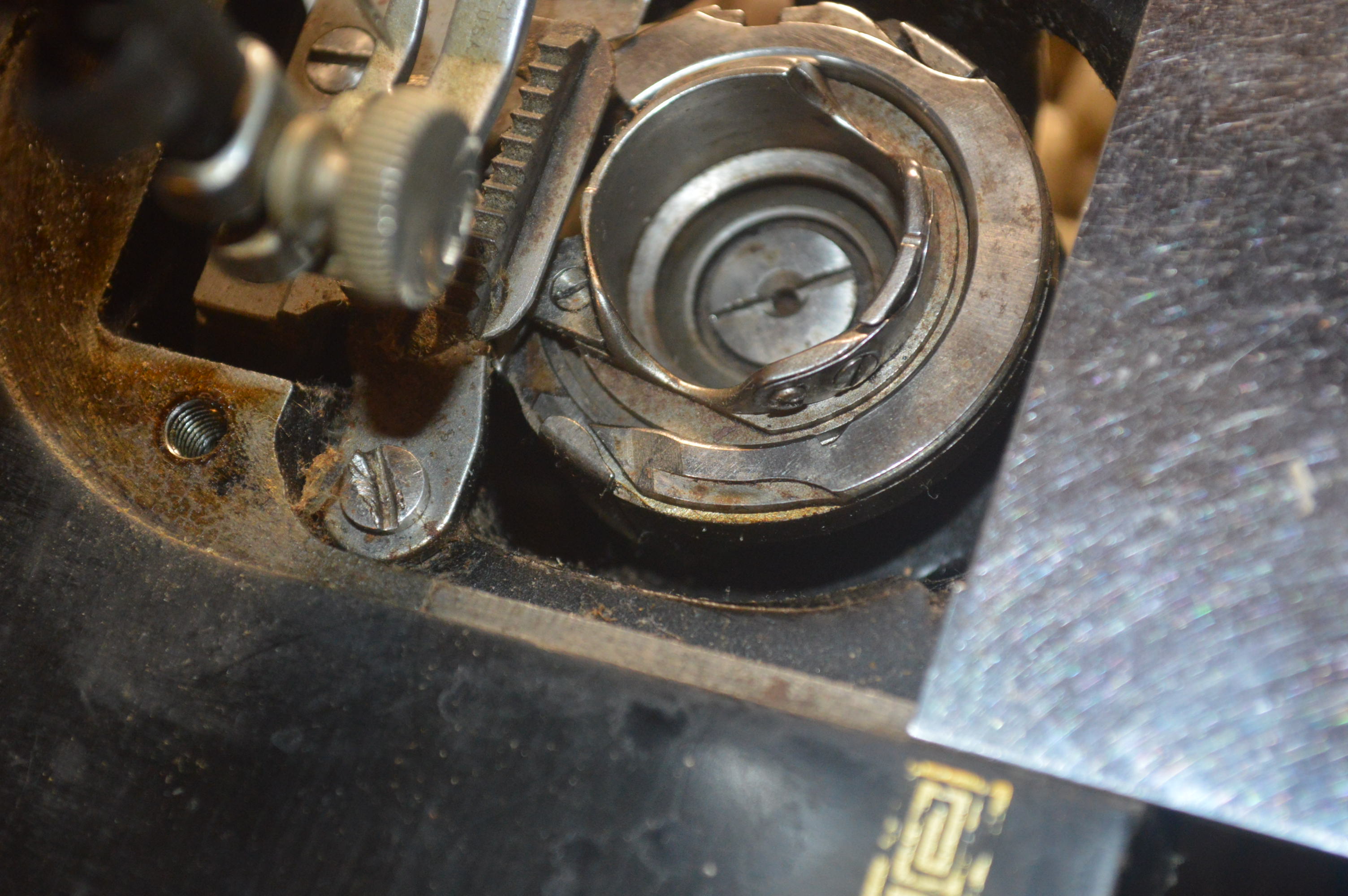 A Tutorial – Removing and Cleaning the Bobbin Case on a Singer 201-2 ...