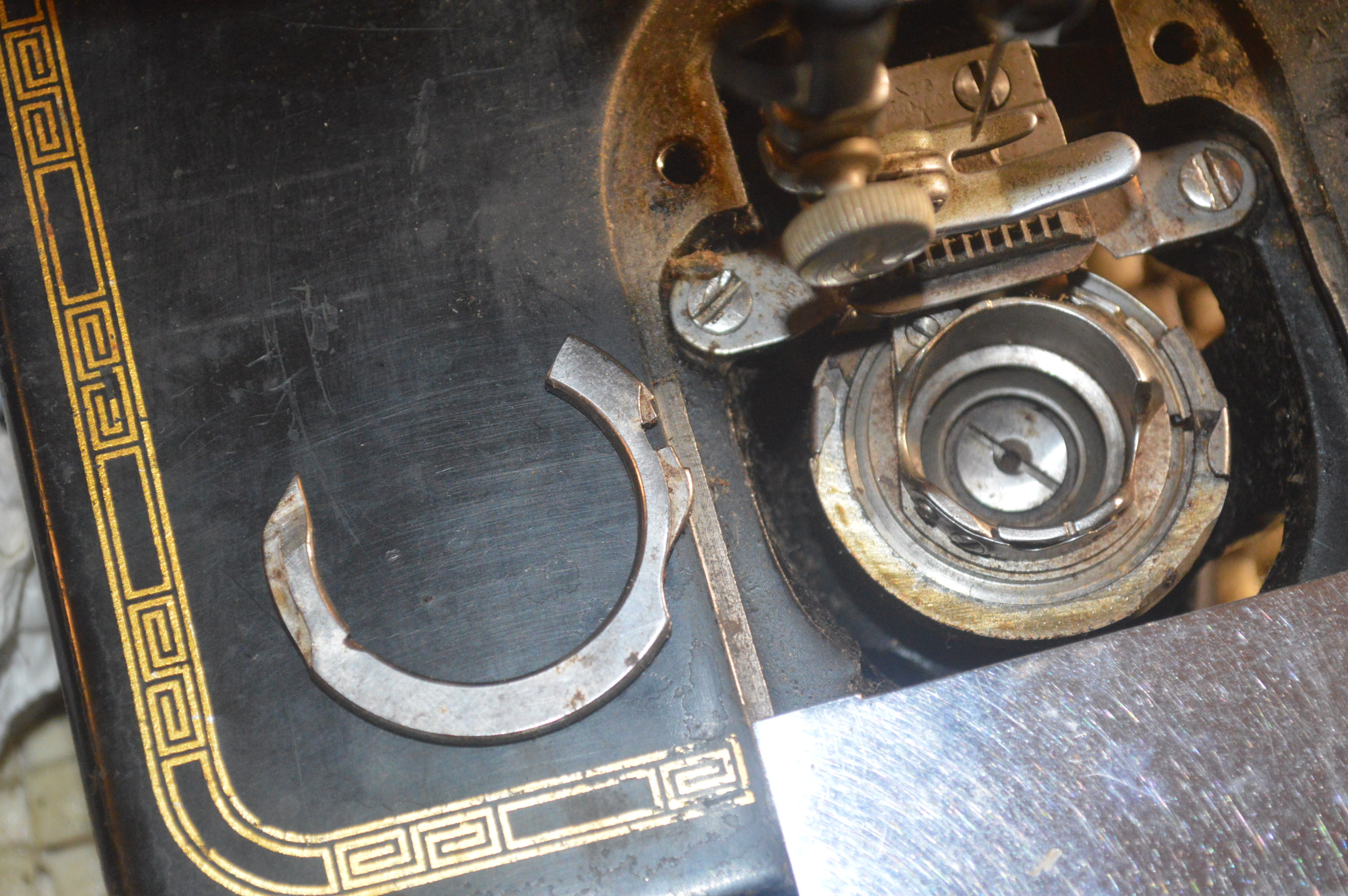 A Tutorial – Removing and Cleaning the Bobbin Case on a Singer 201-2 ...