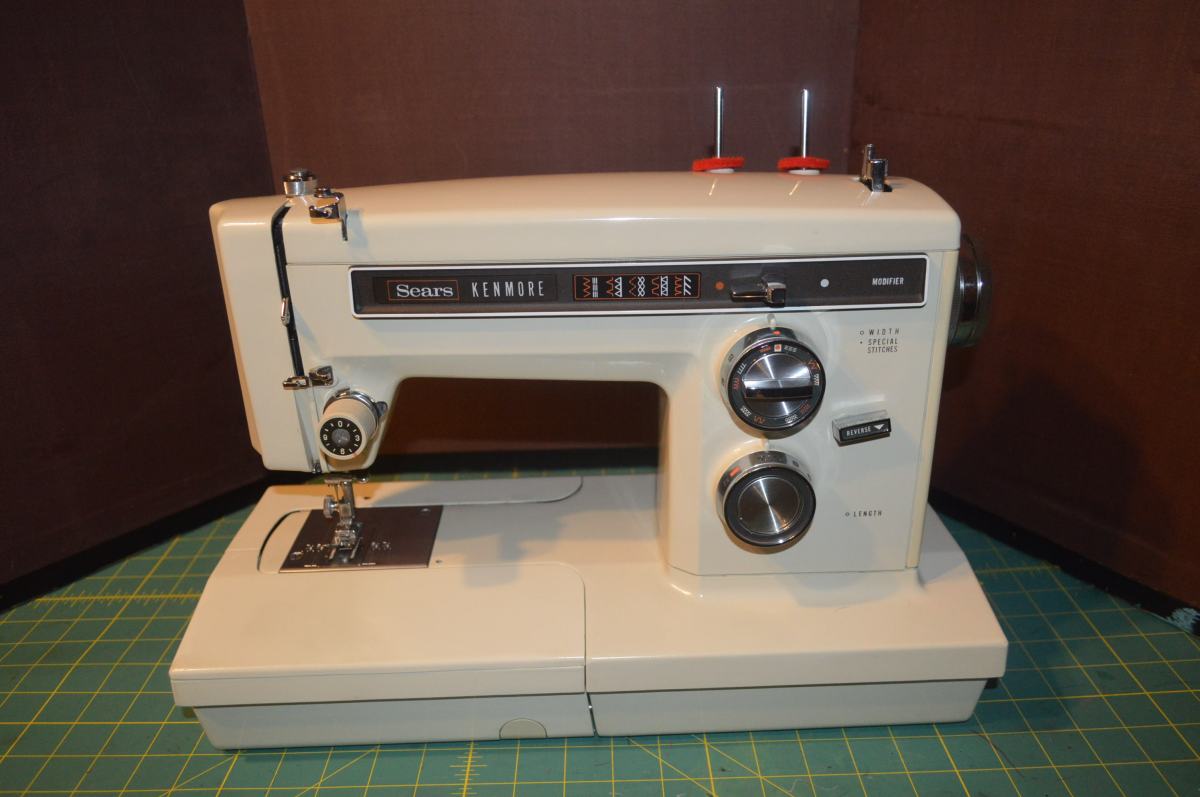Restoration of a 1975/76 Vintage Kenmore Model 158.1941 Sewing Machine ...