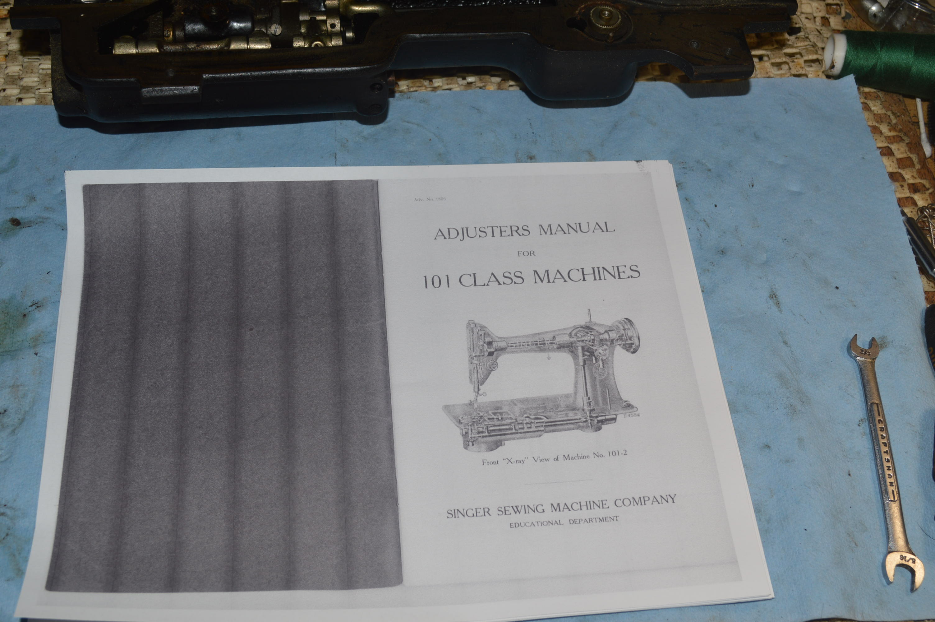 Restoration of a 1930 Vintage Singer Model 101 Sewing Machine ...