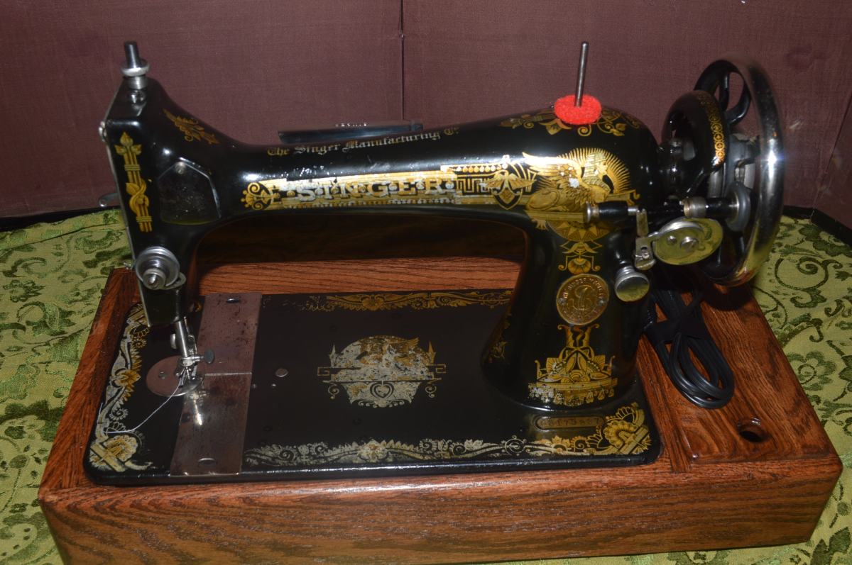 Restoration of a 1913 Vintage Singer Model 127 – Professionally ...