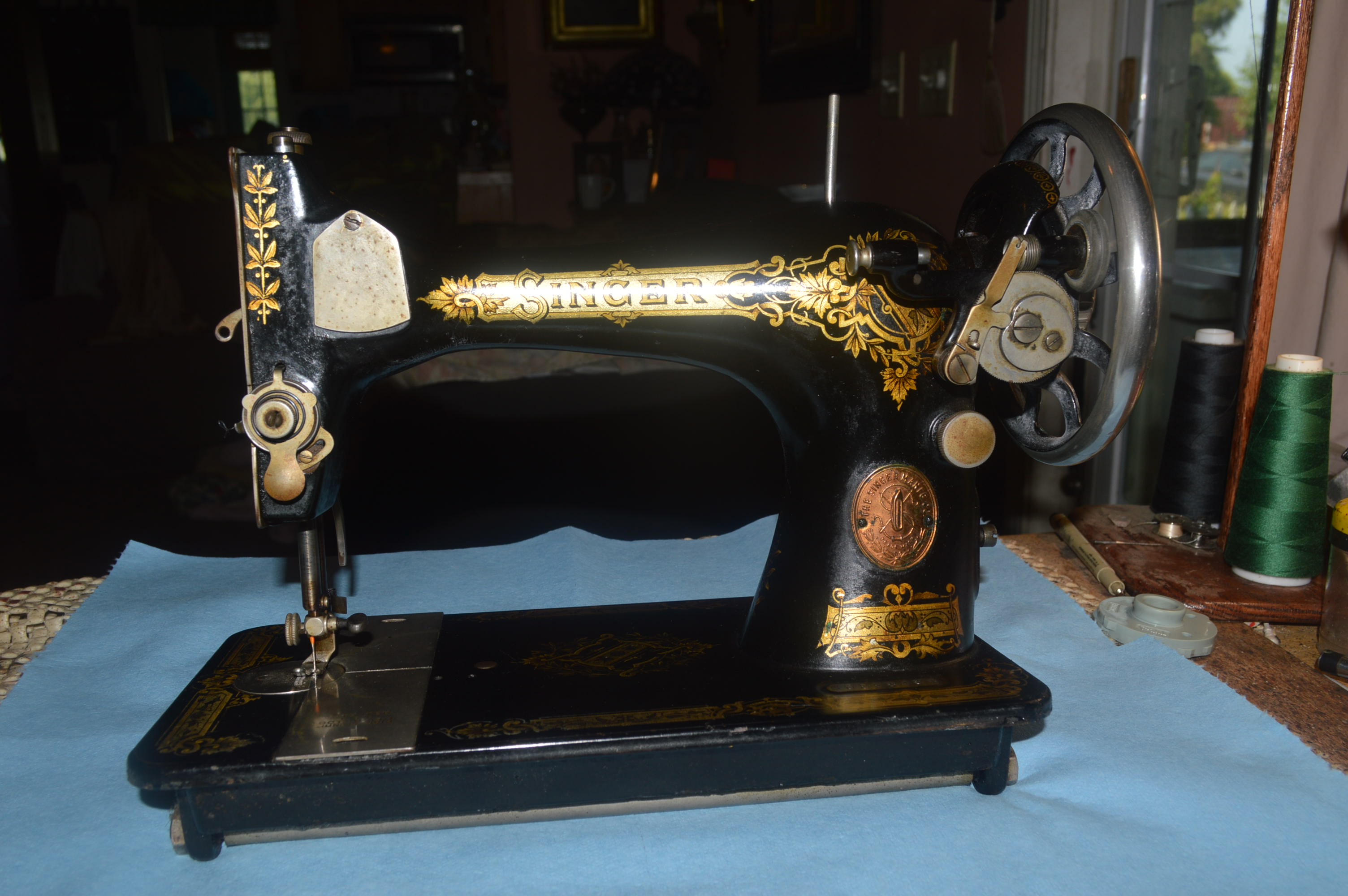 Restoration of an Antique 1918 Singer Model 28K Sewing Machine ...
