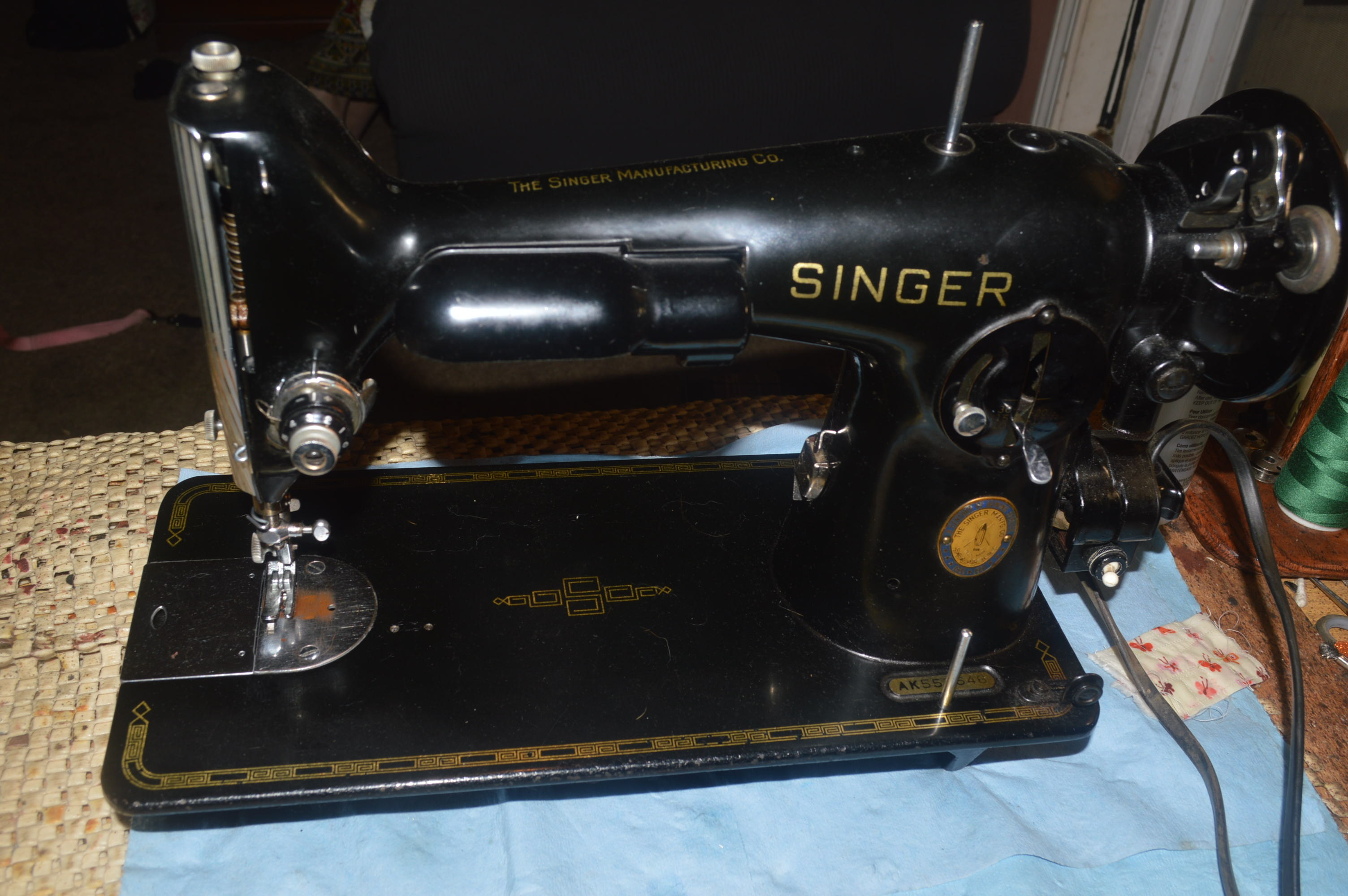 Restoration of a Vintage 1951 Singer Model 201-2… Meet Belle ...